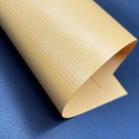 China Tear Resistant PVC Ventilation Air Duct Fabric 1000DX1000D 12x12 520G - Flame Retardant & Waterproof Industrial Grade for sale