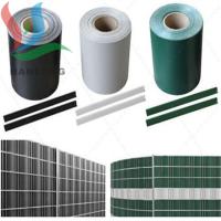 China PVC Garden Screen Privacy Fence Tarpaulin 200D×300D 400GSM Weather-Resistant Fabric 35-70m Rolls for sale