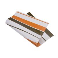 China 500G Polyester PVC Stripe Tarpaulin 500Dx500D 18x12 UV Resistant Waterproof Tarp for sale