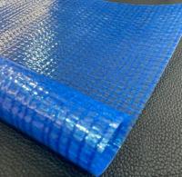 China Outdoor PET Flex Banner Fabric Roll 610 gsm 1-3.2m Width with Anti-Static Flame Retardant Properties for sale
