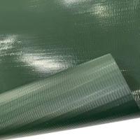 China RPVB Vinyl Coated Tarpaulin Fabric 500D 18*20 Density 610gsm - Customizable Tear Resistant PVC-Free Material for sale