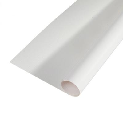 China 240GSM to 610GSM PVC Flex Banner Fabric with 2000mm Water Resistance and 95% UV Blockage for sale