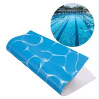 China Custom 2000gsm 14m Width 0.6-0.8mm Thickness PVC Tarpaulin Swimming Pool Liner for sale