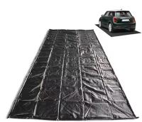 China PVC Airtight Car Wash Mat 7ft 9in x 16ft Water Collector Containment Mat for sale