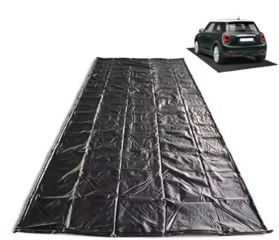 China PVC Airtight Car Wash Mat 7ft 9in x 16ft Water Collector Containment Mat for sale