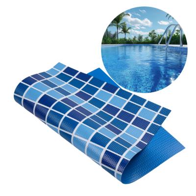 China PVC Swimming Pool Liner Tarpaulin 2000g/m² 1.02-3.2m Width for sale