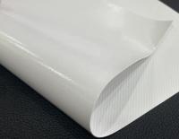 China PVC Coated Fireproof Tarpaulin Rolls 750gsm 1.02-3.2m Width Flame Retardant Waterproof for sale