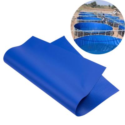 China PVC Tarpaulin Roll 1000D Industrial Fabric Custom Thickness 550-650gsm for sale