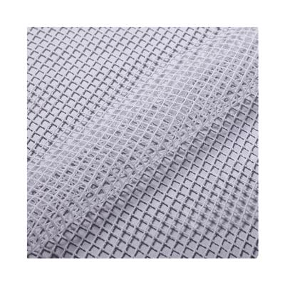 China Waterproof Clear PVC Mesh Tarpaulin Fabric Roll 1050g/m² Flame Retardant Anti-static for Greenhouse Garden Bag for sale