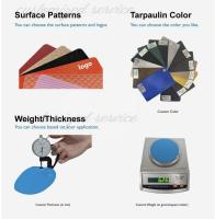 China 850GSM Heavy-duty 100% Waterproof PVC Coated Tarpaulin for Outdoor Protection for sale