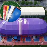 China 1000D Polyester PVC Tarpaulin with Double-Side PVC Coating and Anti-UV Weather Resistance for sale