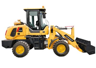 China Yunnei Engine 918 Wheel Loader 1.2-1.5 Ton Capacity with 37KW Power and 25 km/h Speed for sale