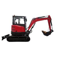China HORNQUIP H35 Mini Crawler Excavator 3800KG with 0.12m³ Bucket Capacity for Construction and Landscaping for sale