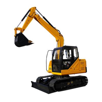 China H75 Crawler Excavator with 0.28 m³ Bucket Capacity and 7400KG Operating Weight for Construction Projects for sale