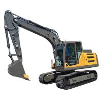China HORNQUIP H150 Diesel Crawler Excavator with 0.6 m³ Bucket Capacity, 14,500 KG Operating Weight, 73 KW Power for sale