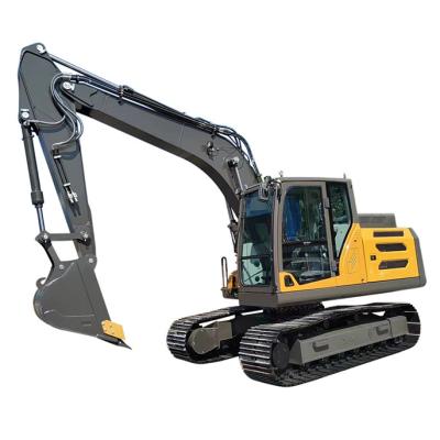 China HORNQUIP H150 Diesel Crawler Excavator with 0.6 m³ Bucket Capacity, 14,500 KG Operating Weight, 73 KW Power for sale