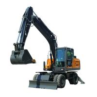 China CUMMINS H9180 Wheel Excavator 17800KG Operating Weight with 0.8m³ Bucket Capacity for Construction and Mining for sale