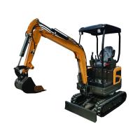 China HORNQUIP H15 Mini Crawler Excavator 1400KG with 0.025 m³ Bucket Capacity and Zero-Tail Swing for sale