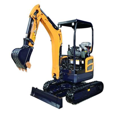 China HORNQUIP H20 Mini Crawler Excavator 2000KG with 0.07 m³ Bucket and KUBOTA Engine for sale
