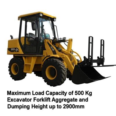 China Telescopic Wheel Loader with 5,500 Kg Load Capacity and 5.4m Lifting Height for Heavy Material Handling for sale