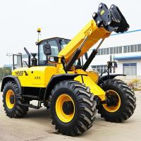 China Heavy-Duty Telescopic Wheel Loader with 5500 kg Load Capacity, 5.4m Lifting Height and 3 Reverse Gears for sale