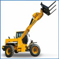 China 4,000 kg Rated Load Telescopic Wheel Loader with 5.4m Max Lifting Height and 4 Forward Gears for sale