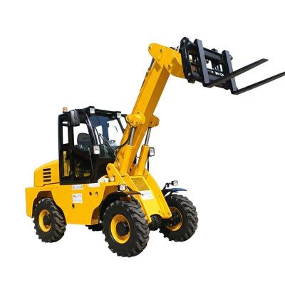 China Telescopic Wheel Loader with 5,500 Kg Maximum Load Capacity and 5.4m Lifting Height for Heavy-Duty Material Handling for sale