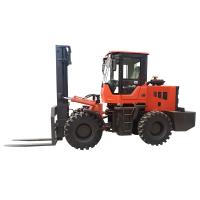 China All Terrain Forklift FD50 - 5000kg Load Capacity, 4000mm Lift Height, 28km/h Speed for Outdoor Applications for sale