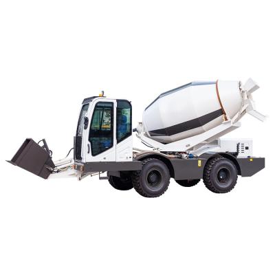 China H4000 4m³ Self-Loading Concrete Mixer Truck with 85kW Diesel Engine and 7500kg Operating Weight for Construction for sale