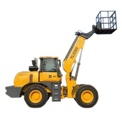 China TL3500 Telescopic Loader 3.5 Ton Capacity with 92kW Six-Cylinder Engine and Four-Wheel Drive System for sale