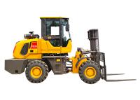 China All Terrain Forklift FD30 3 Ton Capacity with 3000mm Lift Height and 28 km/h Speed for Outdoor Applications for sale