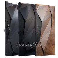 China Italian Design Villa Entrance Security Luxury Aluminum Main Front Pivot Porta Modern Entry Wooden Pivot Door for sale