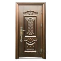 China United Kingdom Style Class a Burglar Latest Design Fire Rated Main Exterior Security Steel Doors for Villa for sale