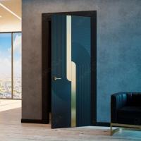 China New Design Italian Fashion Modern Design Russia Model First-Class Security Steel Metal Front Entry Pivot Door Price for sale