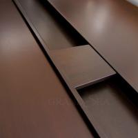 China American Style High Quality Anti Theft Aluminum Solid Wood Metal Stainless Steel Security Front Entrance Pivot Door for sale