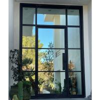 China Latest Modern Screen Custom Turkey Price Room French Cast Iron Oven Door  Wrought Iron Internal French Door for Houses for sale