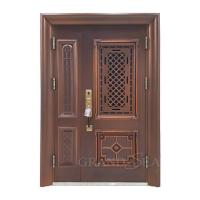 China Chinese Supplier Professional Product Cheap Price Top Supplier Luxury Design Metal Galvanized Security Steel Door for Business for sale