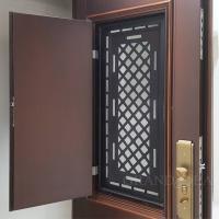 China Chinese Supplier Professional Product Cheap Price Top Supplier Luxury Design Metal Galvanized Security Steel Door for Business for sale