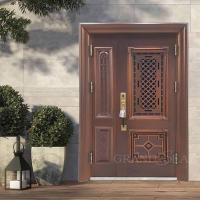 China Chinese Supplier Professional Product Cheap Price Top Supplier Luxury Design Metal Galvanized Security Steel Door for Business for sale