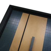 China Top Grade Classical Security Stainless Steel Single Swing Entry Door External Main Front Entry Stainless Steel Security Doors for sale