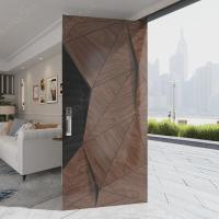 China Co-signed by Lamborghini Hot Sale  Modern Fashion  Superior a Class Lock System Aluminium Door for sale