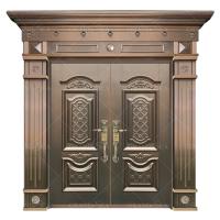 China Metal Steel Doors Front Entry Metal Door Exterior Waterproof High Quality From China Steel Security Doors for Home for sale
