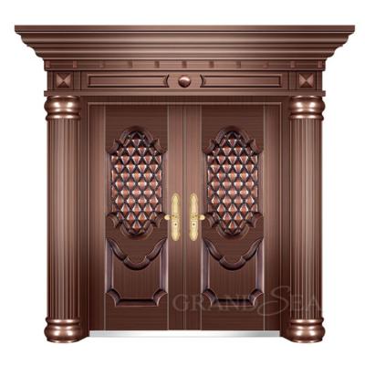 China New Design Metal 2050x960/860 mm Steel Door Used Exterior Prices for sale