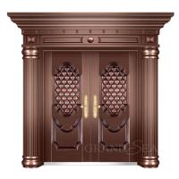 China New Design Metal 2050x960/860 mm Steel Door Used Exterior Prices for sale