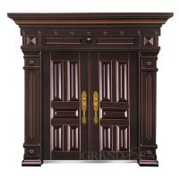 China New Design Metal 2050x960/860 mm Steel Door Used Exterior Prices for sale