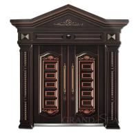China New Design Metal 2050x960/860 mm Steel Door Used Exterior Prices for sale