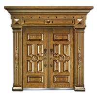 China New Design Metal 2050x960/860 mm Steel Door Used Exterior Prices for sale