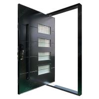China American Style Entrance Door Security Door Aluminum  Glass Door for sale