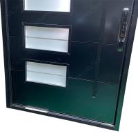 China American Style Entrance Door Security Door Aluminum  Glass Door for sale
