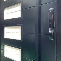 China American Style Entrance Door Security Door Aluminum  Glass Door for sale